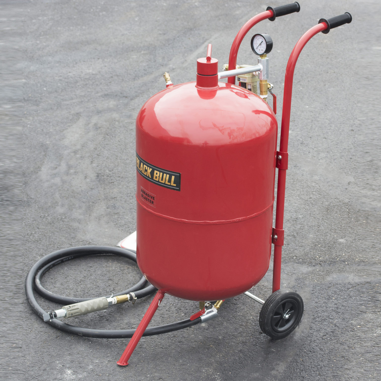 110 Gallon Capacity Industrial Sandblast Cabinet - Black Bull - Buffalo ...