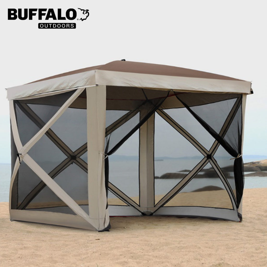 Buffalo Outdoors Pop Up Canopy Tent 6.5 ft x 6.5ft - Buffalo Corp