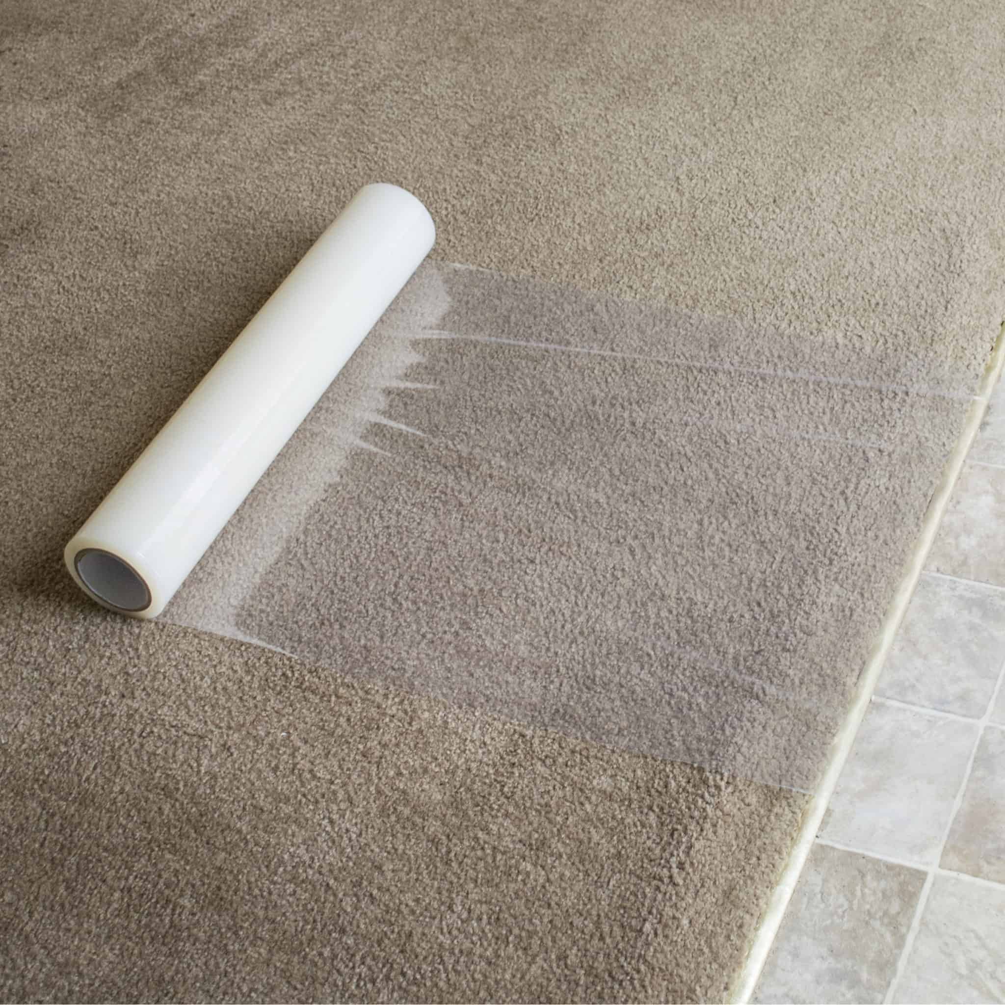 200 FT x 24 IN Self-Adhesive Protective Carpet Film | Buffalo Corp